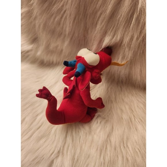 Disney | Toys | Disney Mulan Dragon Mushu Bean Bag Plush | Poshmark